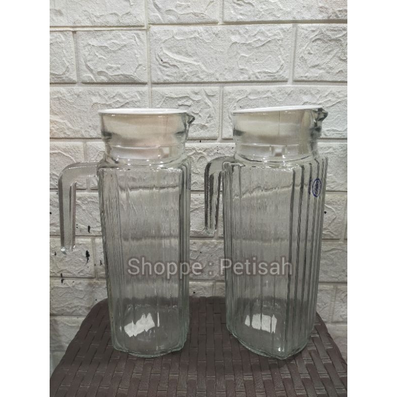 Jual Pitcher Kaca Formia Quanto Jug 1,1Liter / Teko Kaca 1Liter / Teko ...