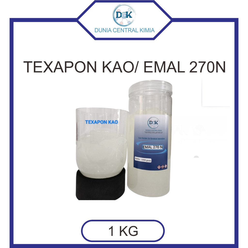 Jual Texapon kao / Emal 270N / SLES Bahan Baku Sabun 1KG | Shopee Indonesia