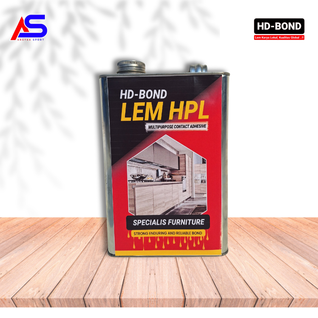 Jual HD-BOND LEM HPL (2.5 KG) GALON - Lem Kontak Serbaguna Spesialis Furniture - Lem Adhesive ...
