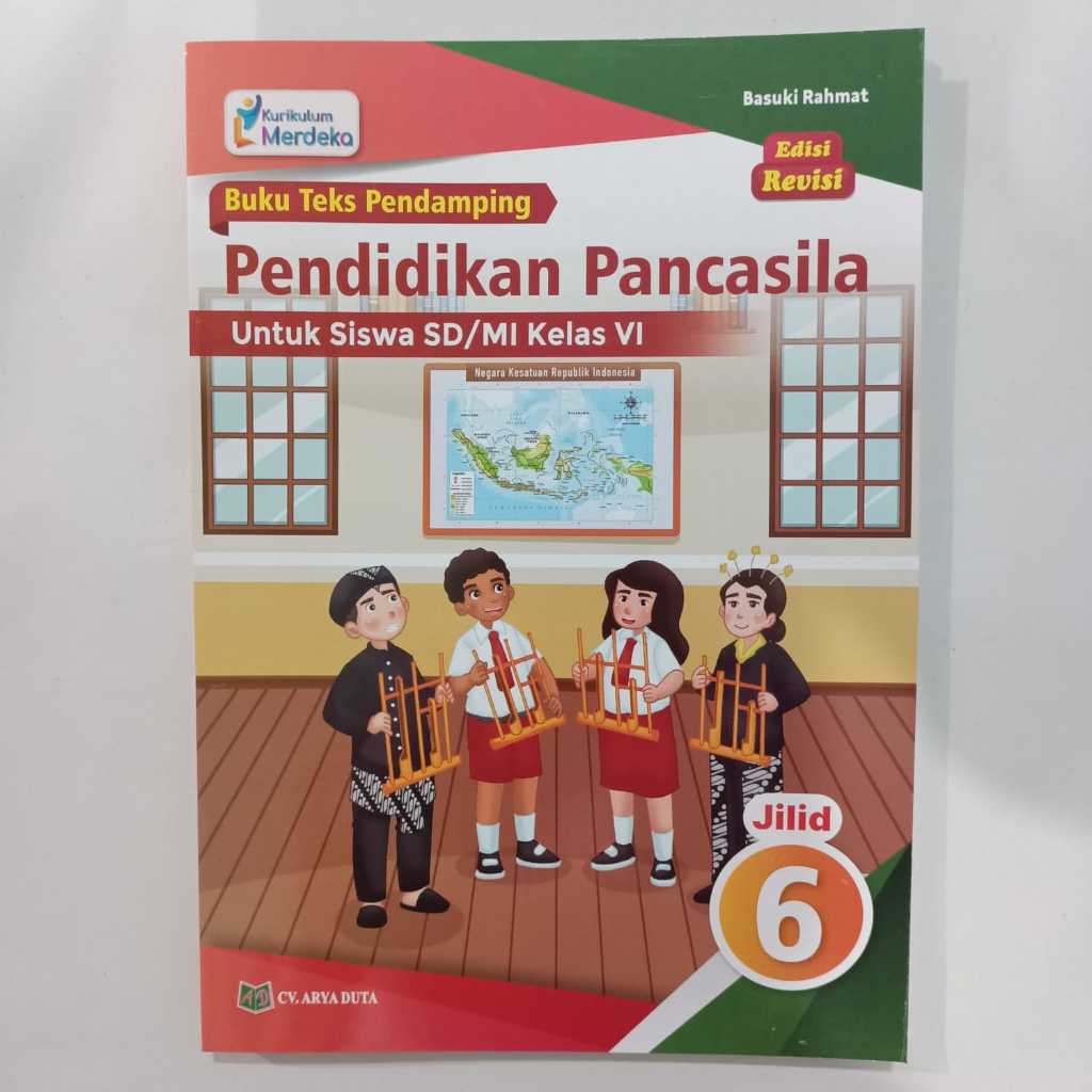 Jual BUKU TEKS PENDAMPING PENDIDIKAN PANCASILA KELAS 6 SD KURIKULUM MERDEKA ARYA DUTA | Shopee ...