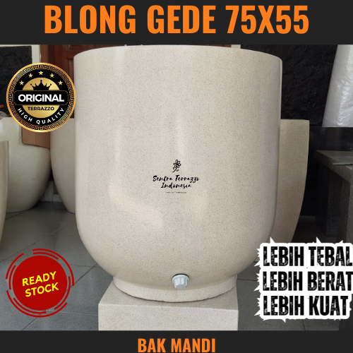 Jual Gentong Mandi Besar / Bak Mandi Jumbo / Bak Mandi Teraso / Terazo ...