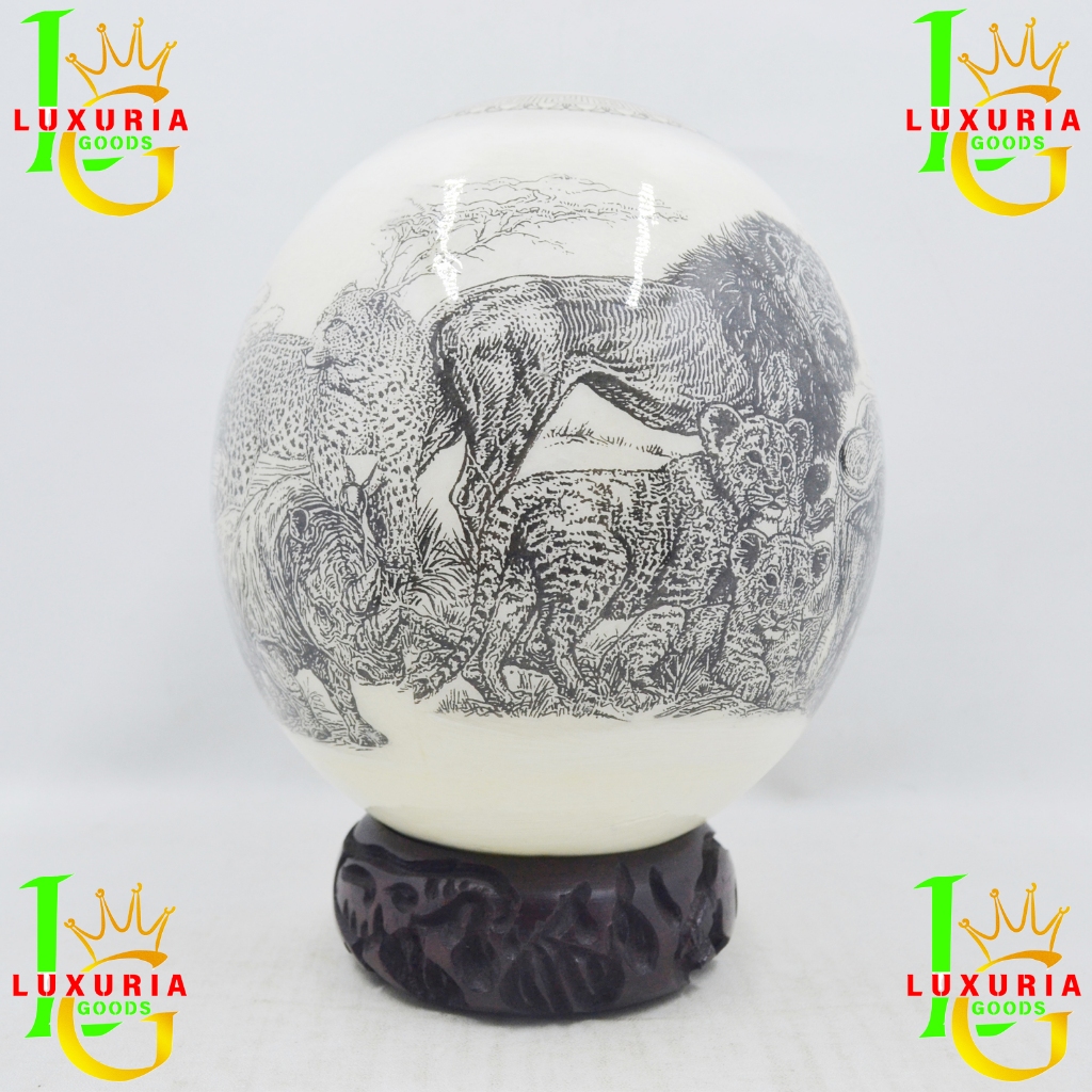 Jual OSTRICH EGGS ART & STANDS - TELUR BURUNG UNTA OSTRICH, South ...