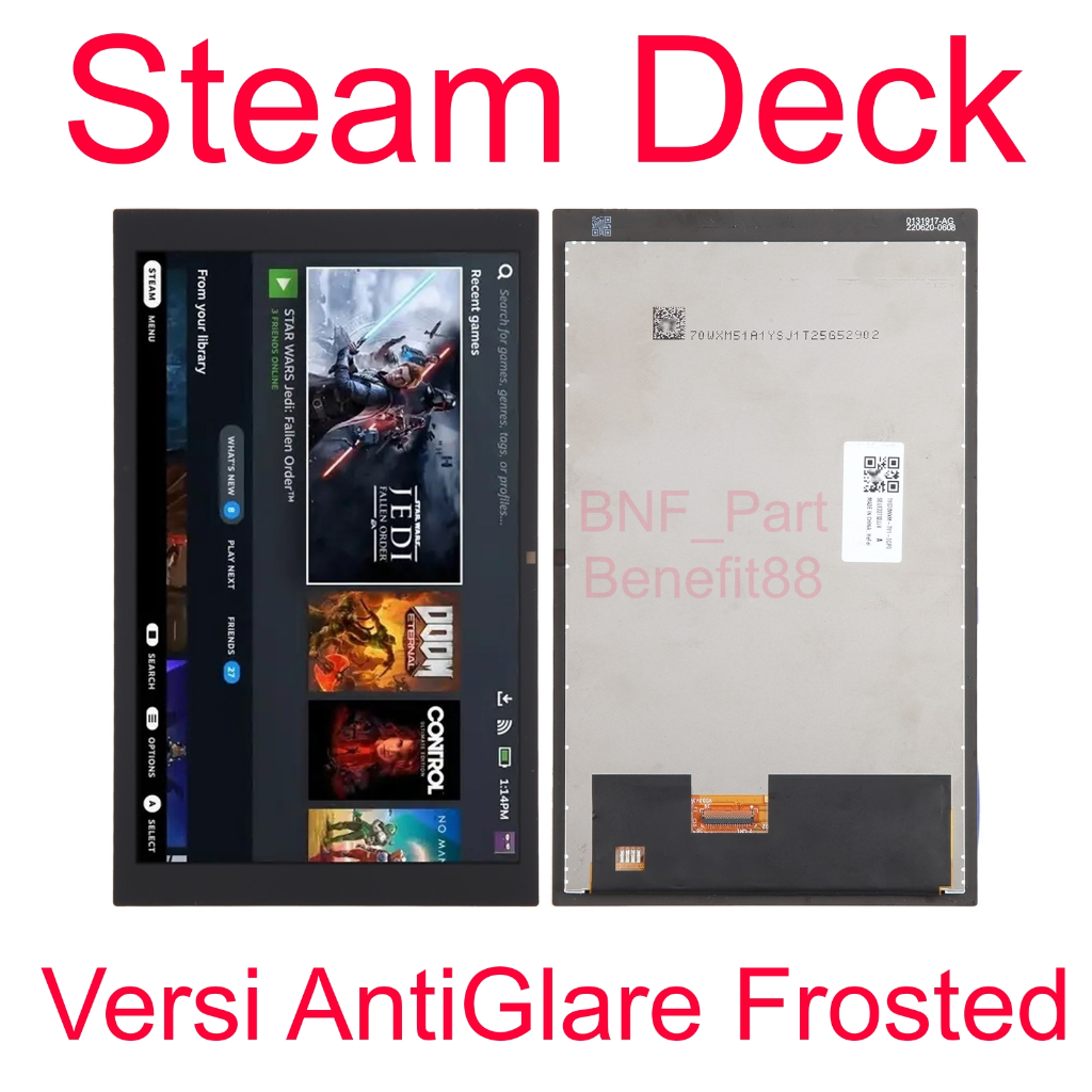 Jual Original LCD TouchScreen - Steam Deck / Steam Deck OLED | Shopee ...