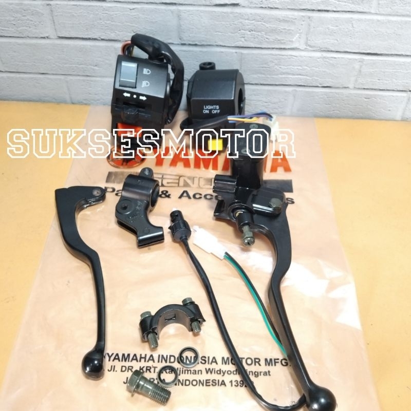 Jual Paket saklar komplit yamaha fizr fiz r 2tak, holder set kiri kanan ...