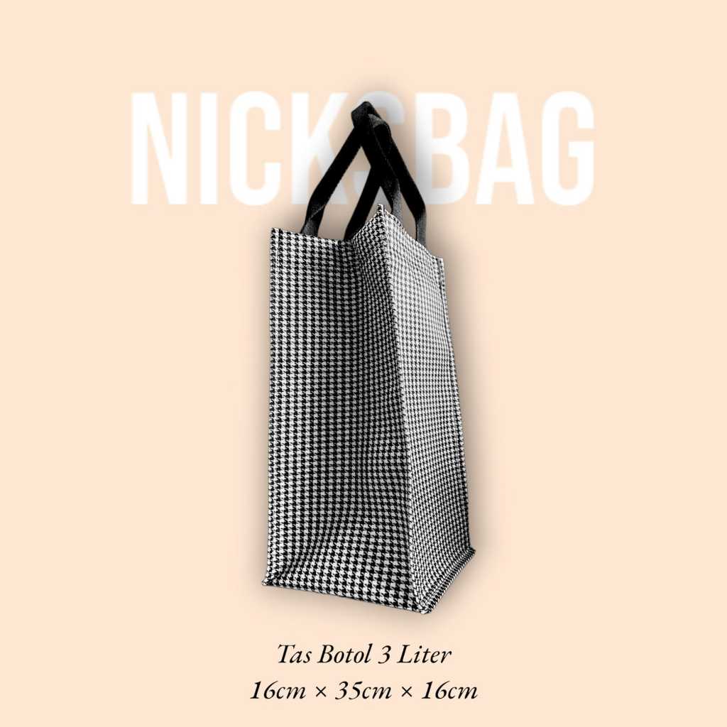 Jual Tas Botol 3Liter 16 x 16 x 35 cm Bahan Kanvas Waterproof Tali ...