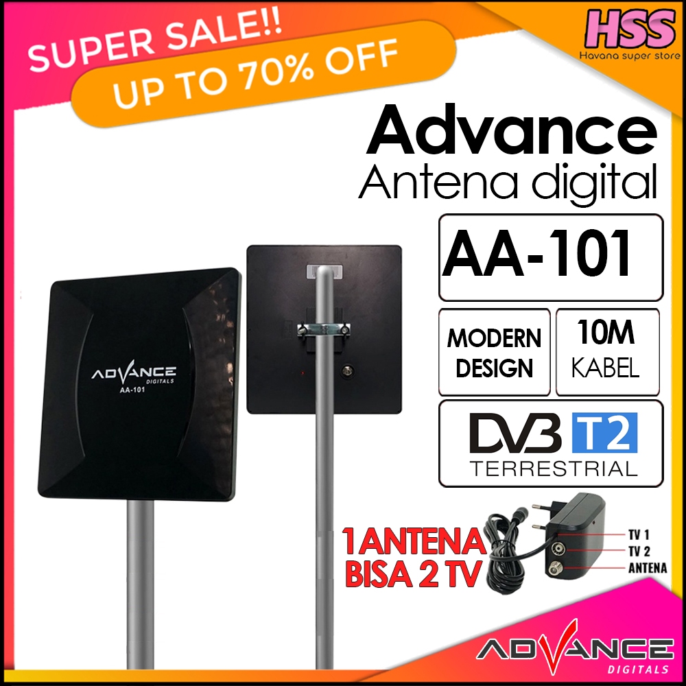 Jual ANTENA DIGITAL & ANALOG Advance AA-101 Bisa 2 Fungsi indoor ...
