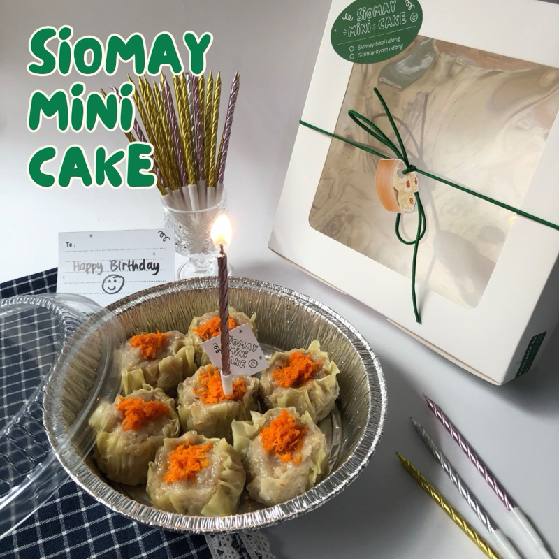Jual SIOMAY "MINI" CAKE | siomay dimsum hampers | siomay dimsum ayam ...