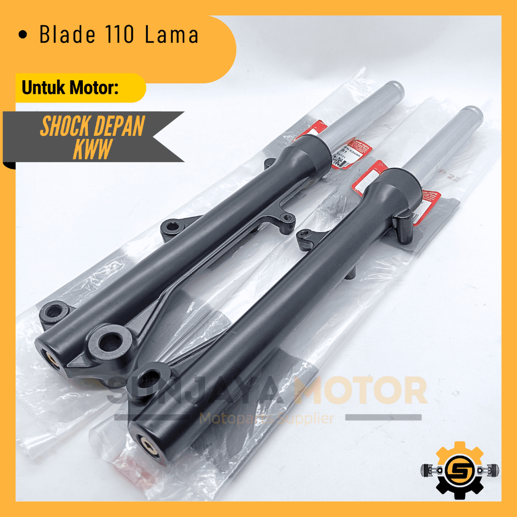 Jual Shockbreaker Depan Kualitas Original Honda KWW Shock Depan Blade ...