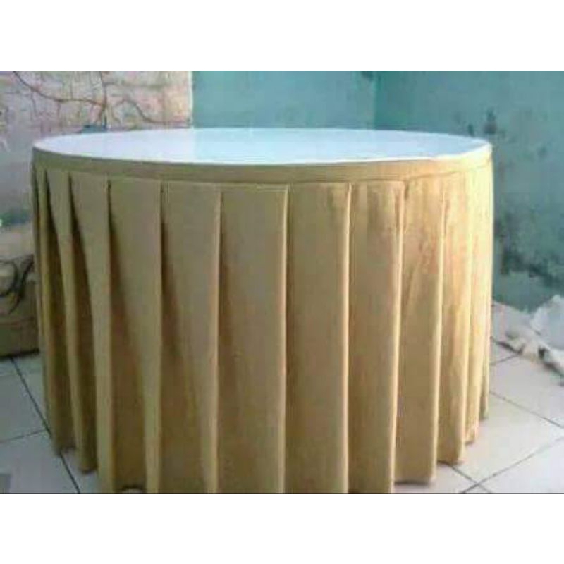 Jual Cover Meja Bulat Prasmanan Restaurant | Shopee Indonesia