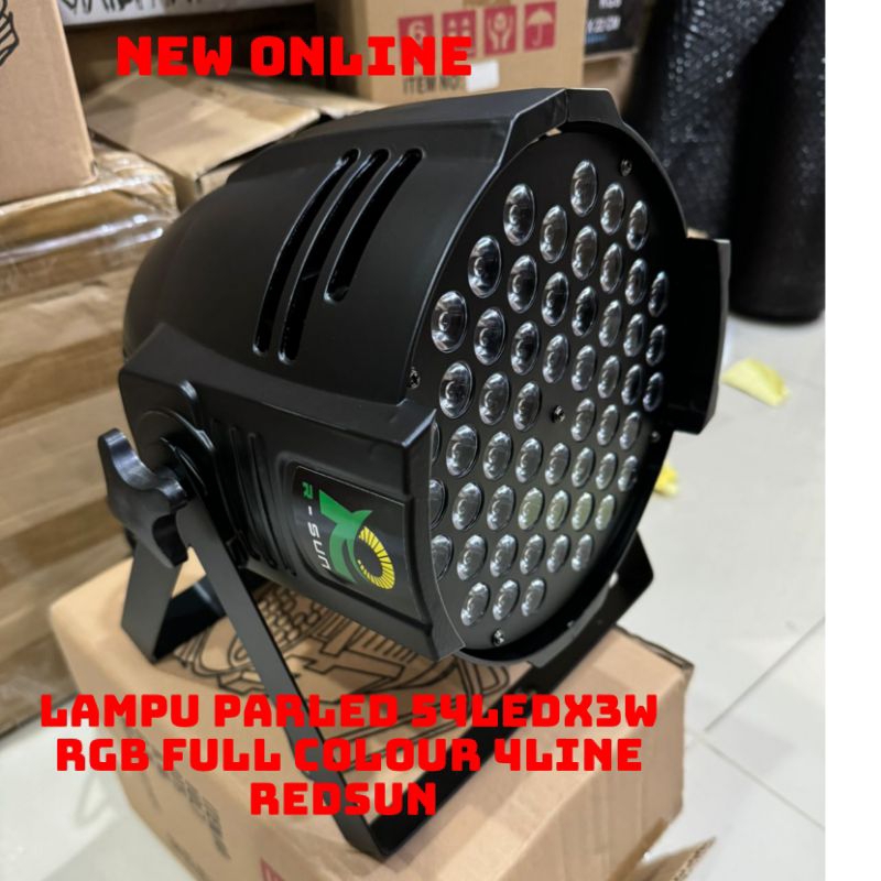 Jual LAMPU PARLED RGB FULL COLOUR 54LED 4LINE | Shopee Indonesia