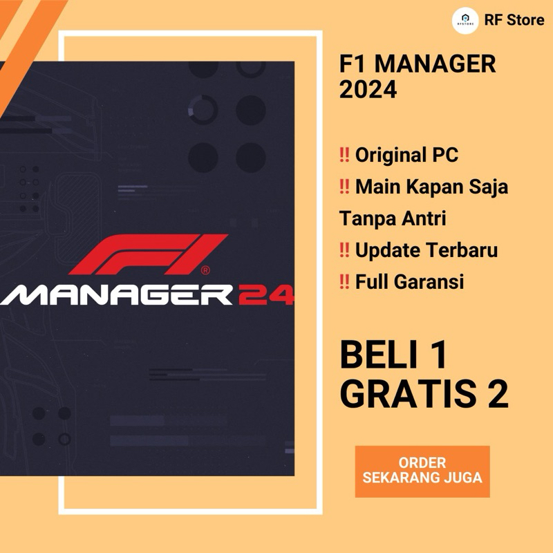 Jual F1 Manager 2024 Deluxe Edition Original Game PC | Shopee Indonesia