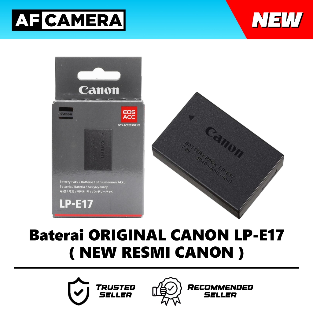 Jual Baterai Canon LP E17 Battery Original LP-E17 M3 M5 M6 EOS RP R10 ...