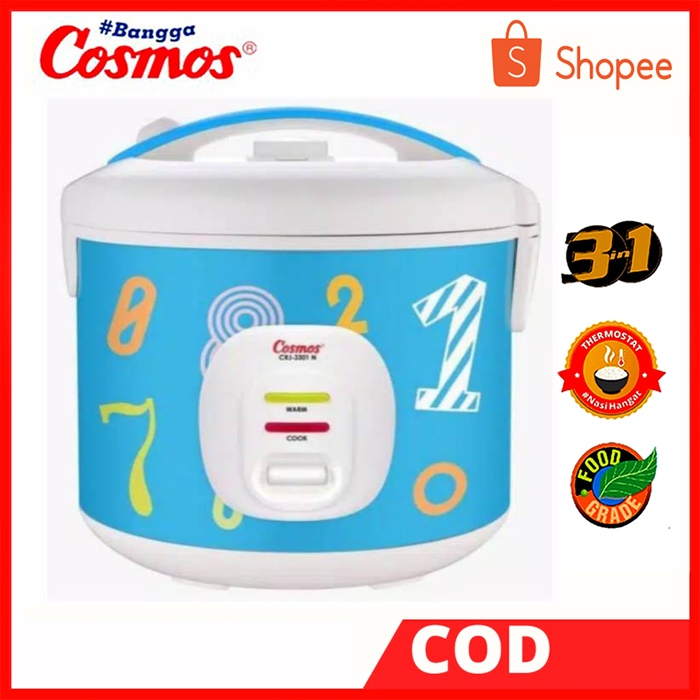 Jual MAGIC COM COSMOS CRJ 3301N RICE COOKER / MEJIKOM / MAGICOM ...