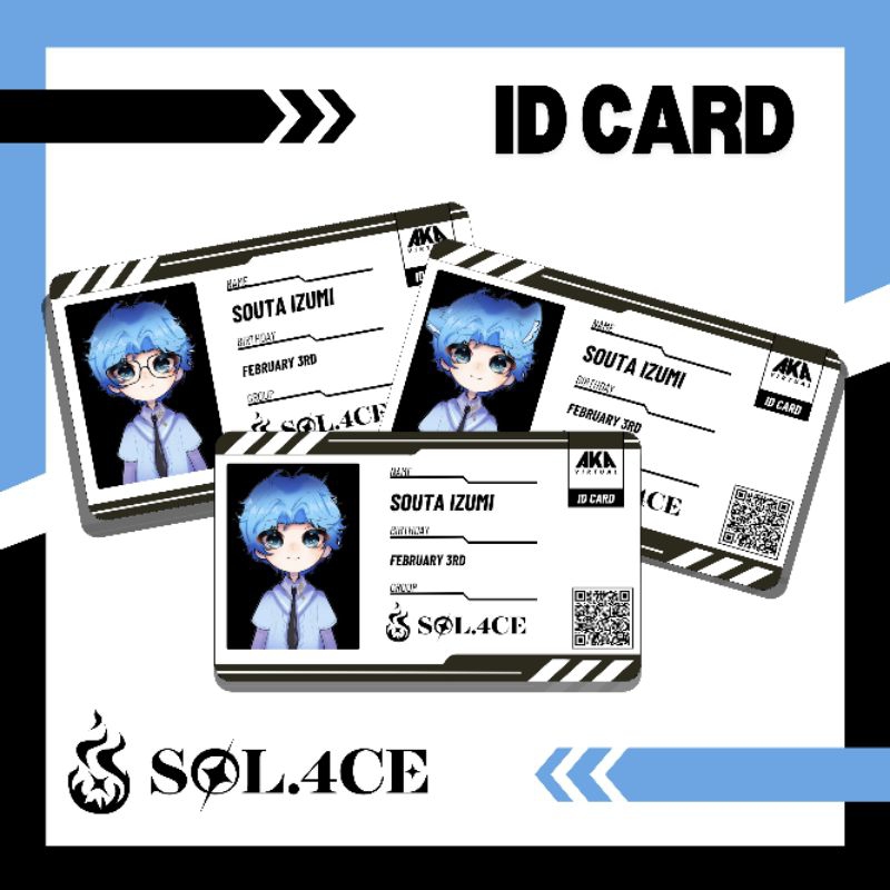 Jual ORIGINALS • PHOTOCARD ID VTUBER - AKA VIRTUAL| 《 GROUP SOL4CE ...