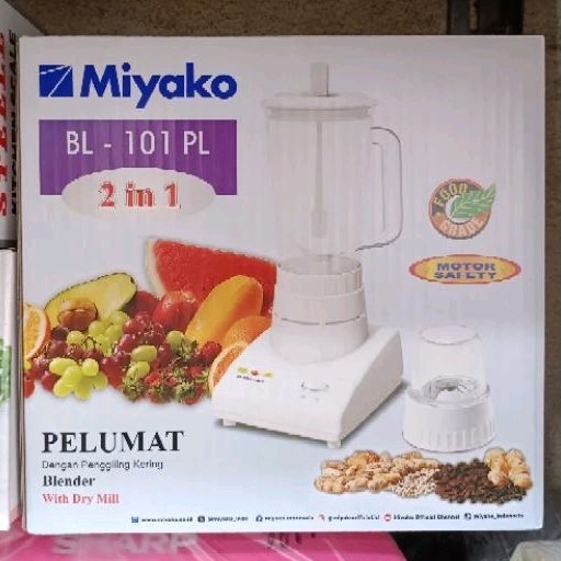 Jual MIYAKO BLENDER BL 101 PL - BLENDER MIYAKO 1 LITER - BLENDER MURAH ...