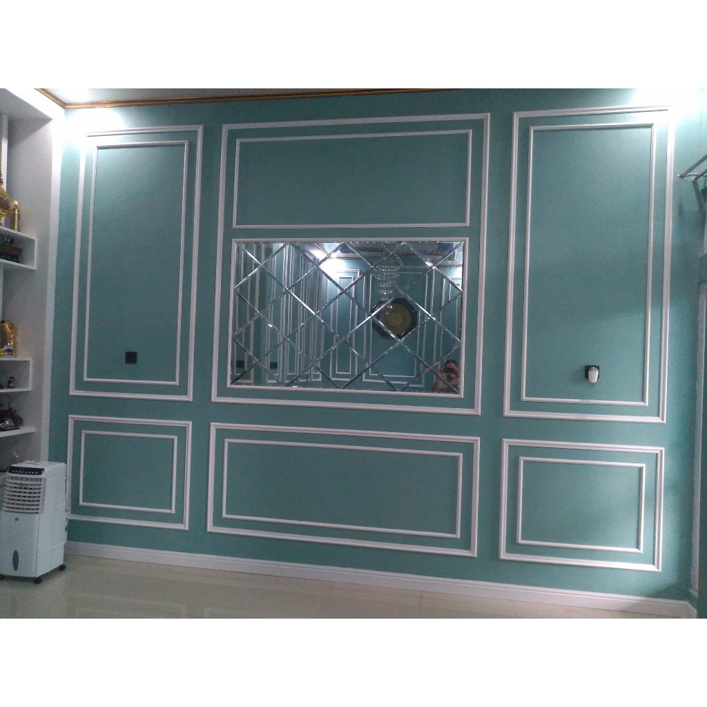 Jual Wall Moulding PVC List Profil Dinding Interior | Shopee Indonesia