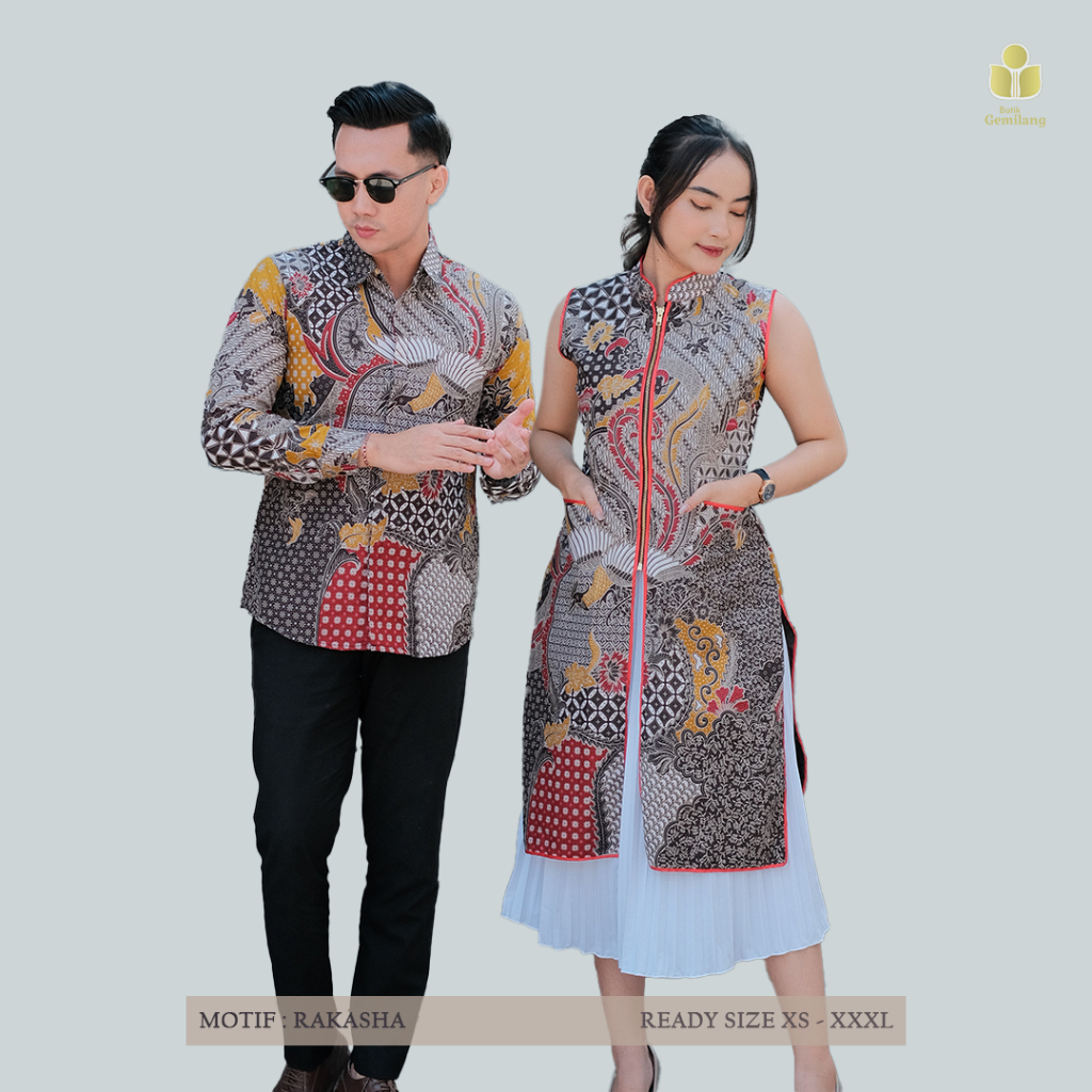 Jual Batik Couple Imlek dan Natal Premium Lapis Furing Tricot Nyaman ...