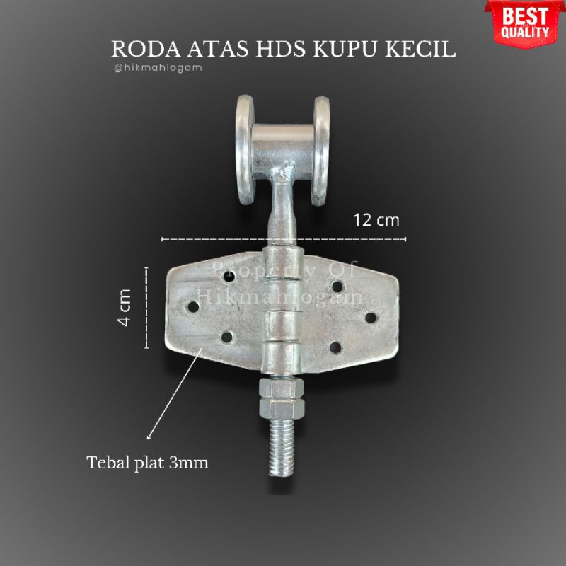 Jual HL - Roda Atas Henderson Kupu Kecil | Engsel Pintu Omni Gebyok ...