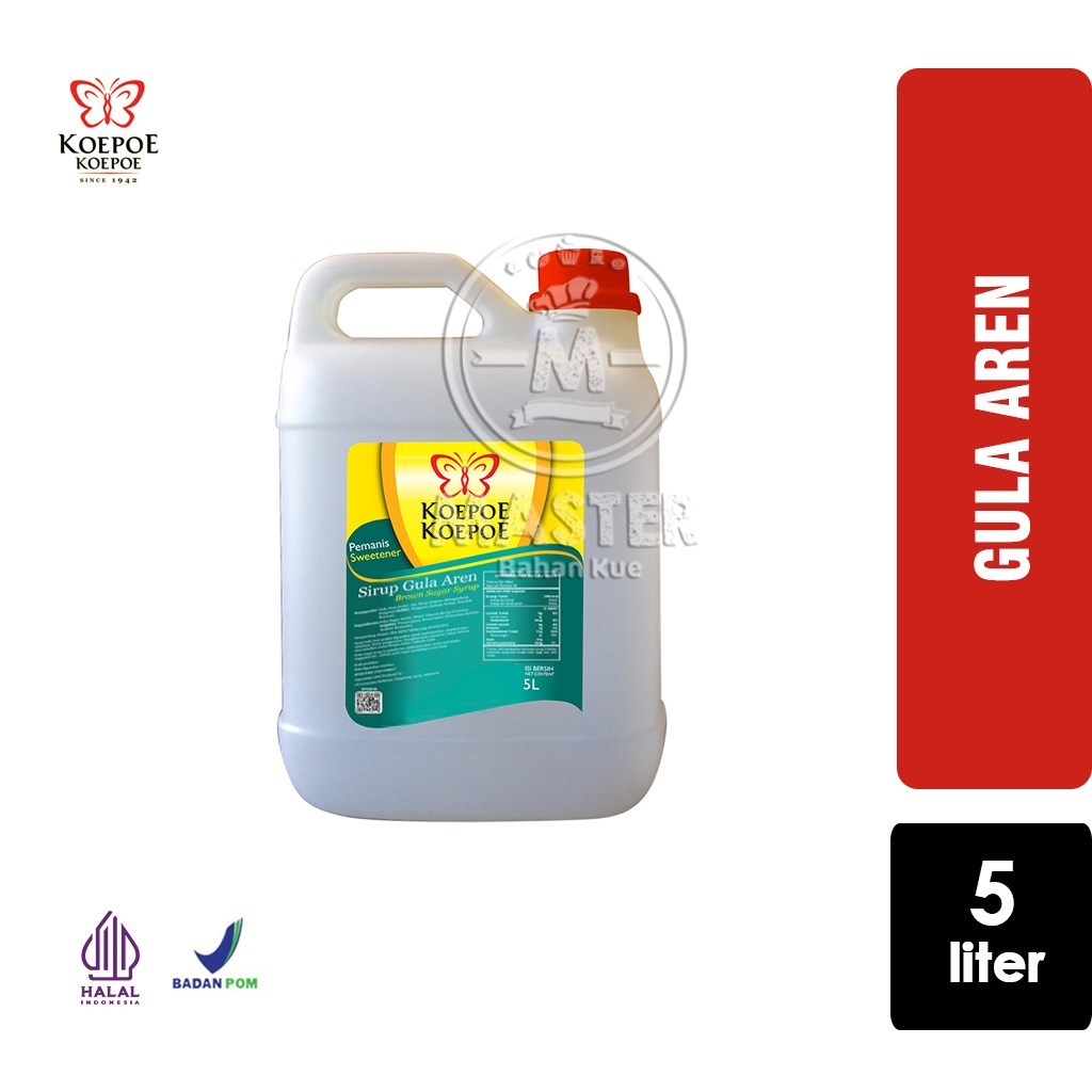 Jual Sirup Gula Aren Koepoe Aren Syrup [Jerigen 5 Liter] | Shopee Indonesia