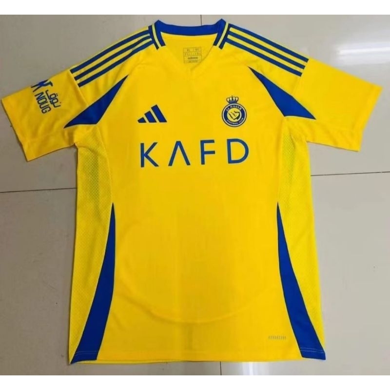 Jual Jersey Baju Bola Al Nassr Home New 2024 2025 Shopee Indonesia