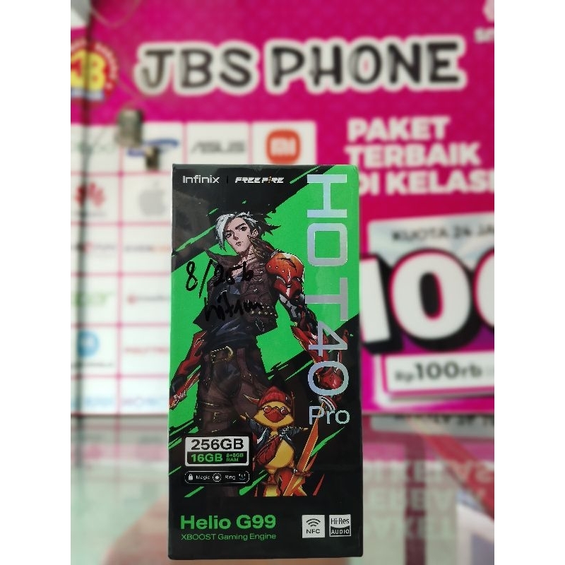 Jual New Baru Infinix Hot 40 Pro Nfc Ram 16 8 8 Rom 256 16 256 Gb