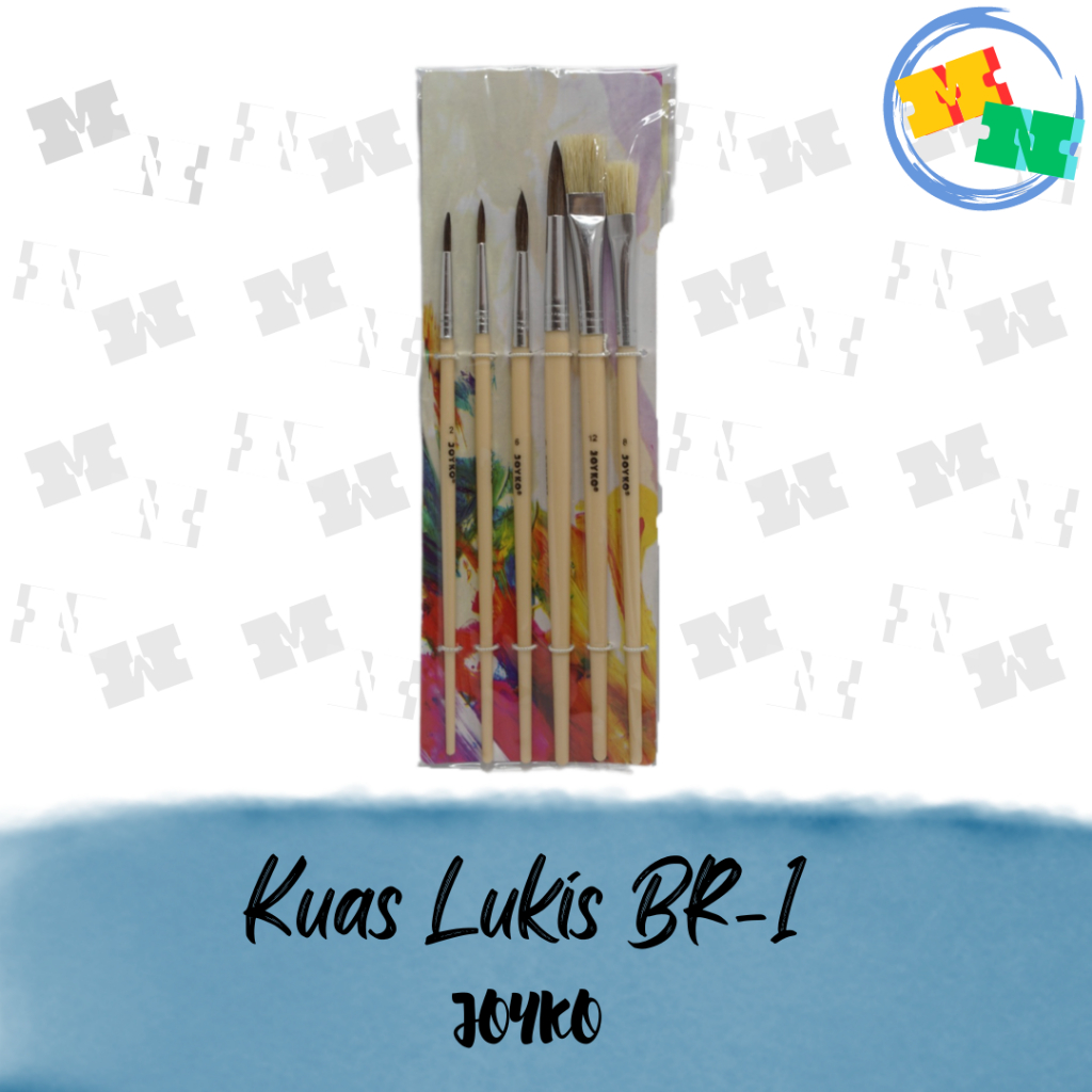 Jual Kuas Lukis Set JOYKO BR-1 | Shopee Indonesia