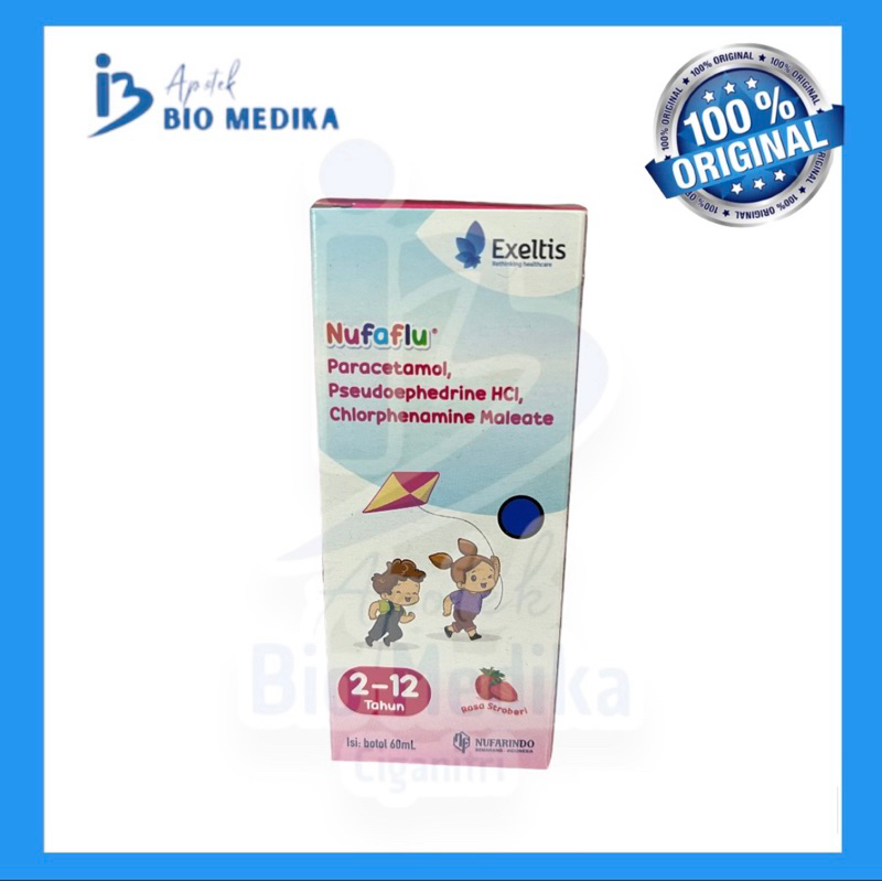 Jual NUFAFLU SIRUP 60 ML - DEMAM PILEK | Shopee Indonesia