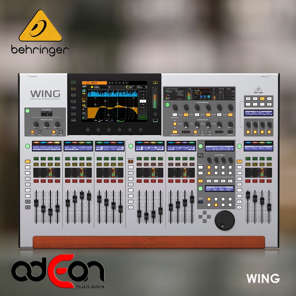 Jual Behringer WING 48-Channel, 28-Bus Full Stereo Digital Mixing ...