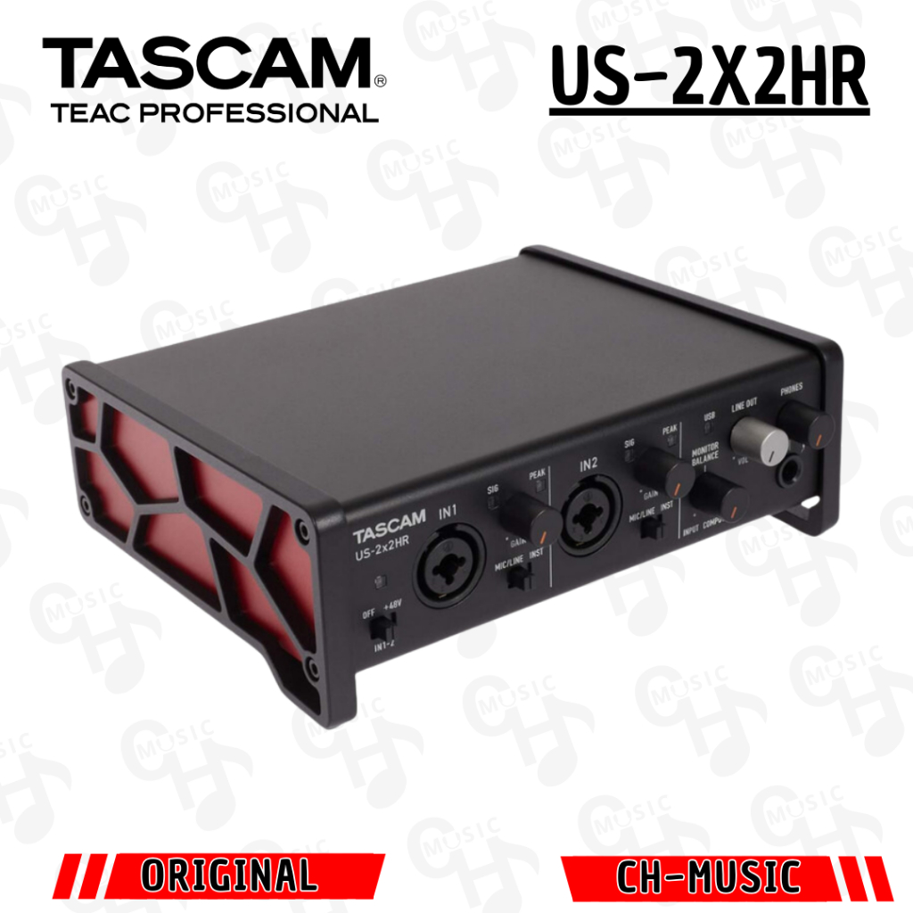 Jual Tascam US-2x2-HR High-Resolution USB Audio Interface | Shopee ...