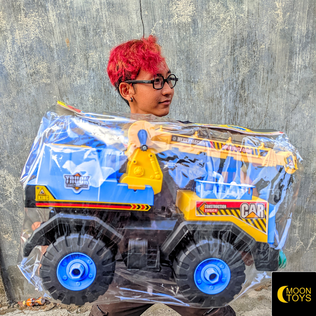 Jual Mobil DIY CRANE AK64 Mainan Anak Super Truk Konstruksi/Beko ...