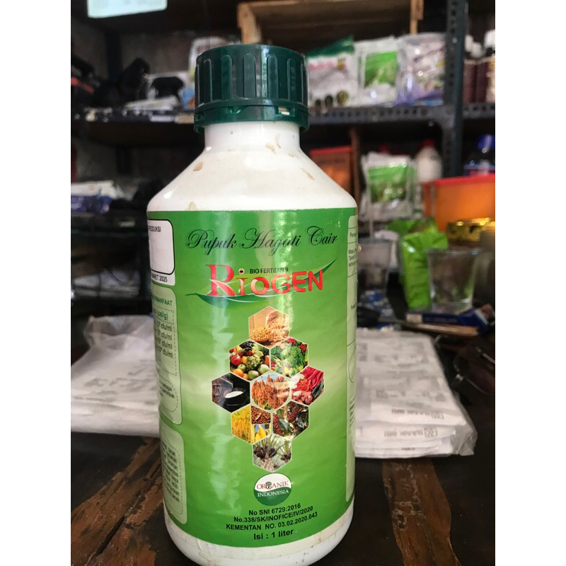 Jual Pupuk Hayati Cair (PHC) RIOGEN sejenis EM4 4 dalam 1 kemasan bio ...