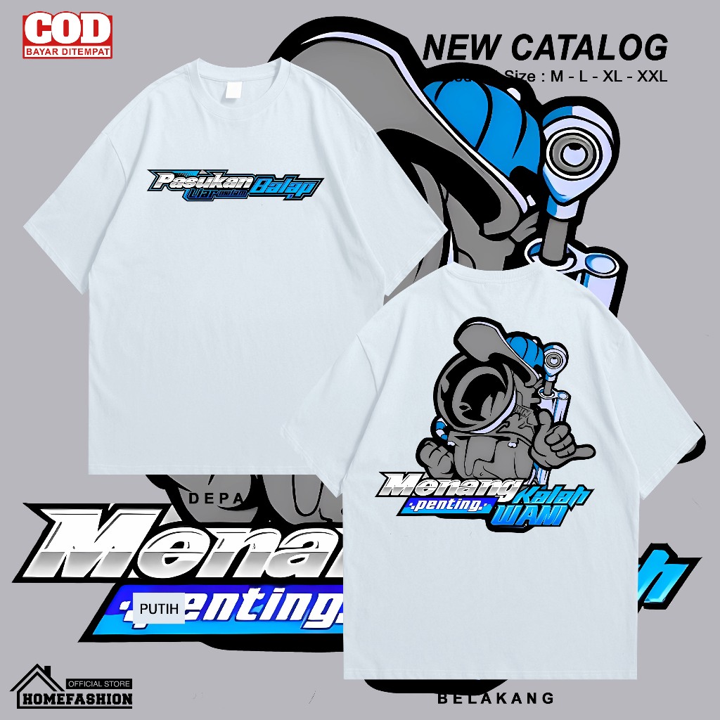 Jual KAOS PASUKAN BALAP LIAR | 2 TAK | KAOS DISTRO RACING | BAJU DRAG ...