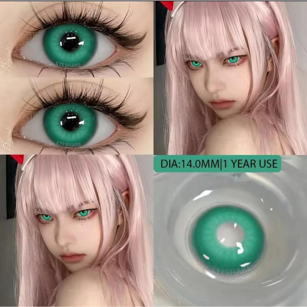 Jual rcsbeauty - Softlens cosplay halloween hijau normal | Shopee Indonesia