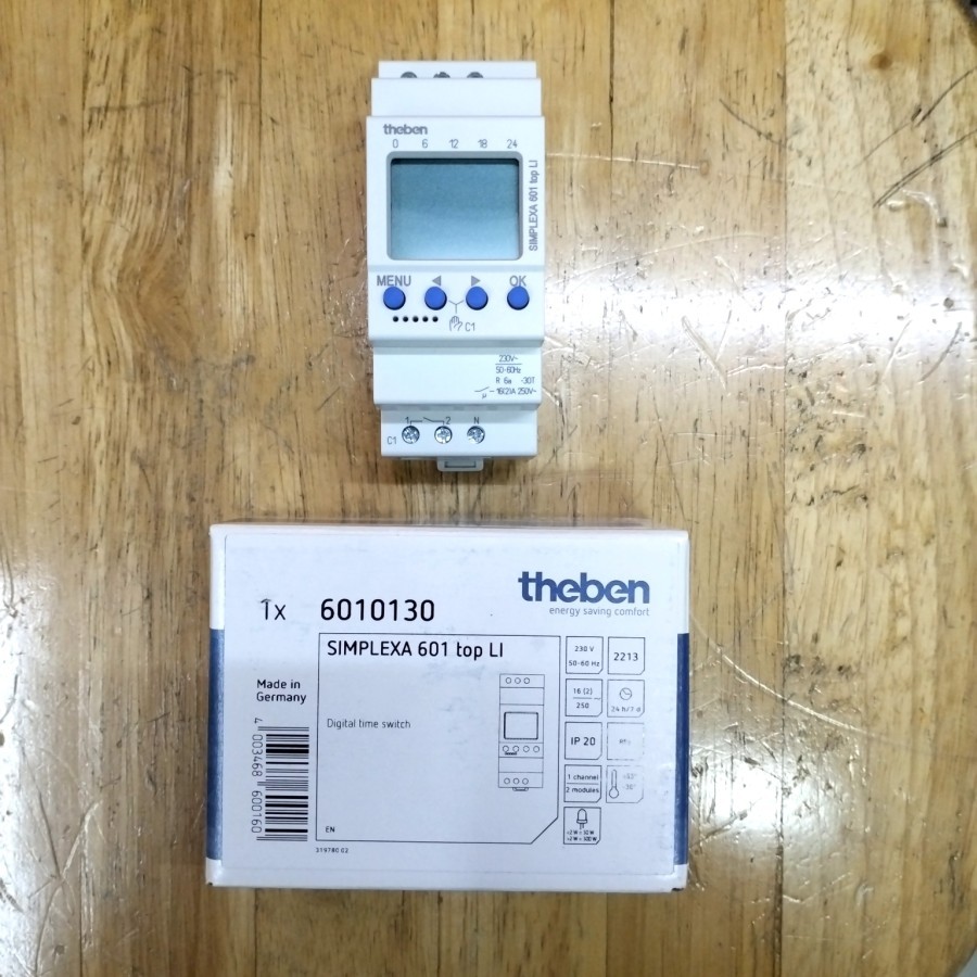 Jual Theben, Digital timer type: Simplexa 601 top LI Theben, Digital ...