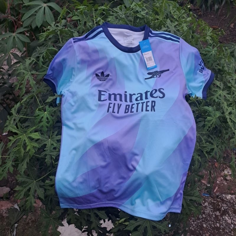Jual Jersey Bola Arsenal 3rd kit 2024 25 Grade Ori | Shopee Indonesia