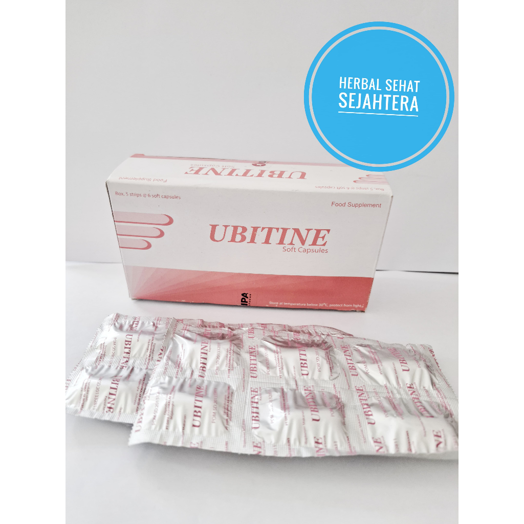 Jual UBITINE Ubitine ubitine KAPSUL - Antioksidan untuk kesehatan tubuh ...