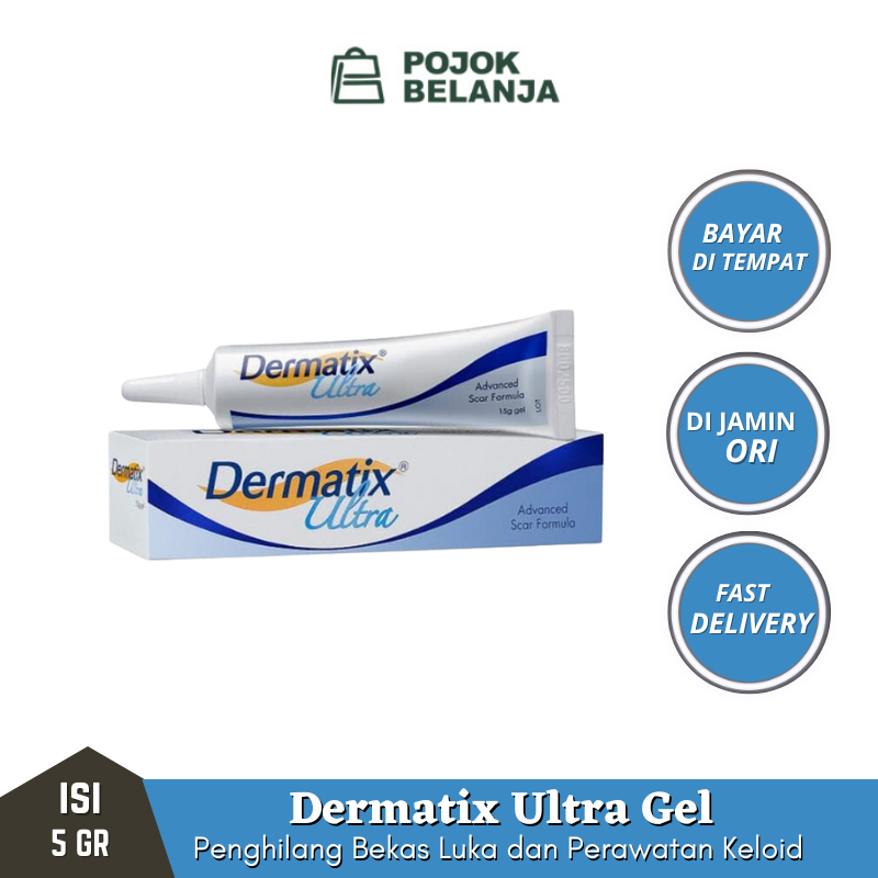 Jual Dermatix Ultra Gel 5 gr - Penghilang Bekas Luka dan Perawatan ...
