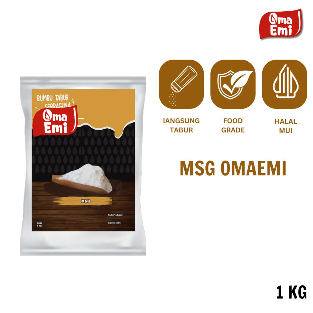 Jual BUMBU MSG POWDER HALAL FOOD GRADE KUALITAS TERJAMIN 1 KG | Shopee ...