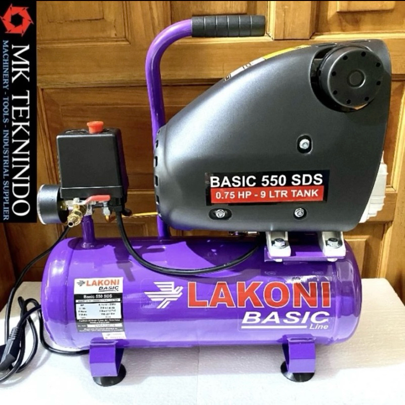 Jual Lakoni Basic 550 Mesin Kompresor Angin Kompressor 0.75 HP 3/4 ...