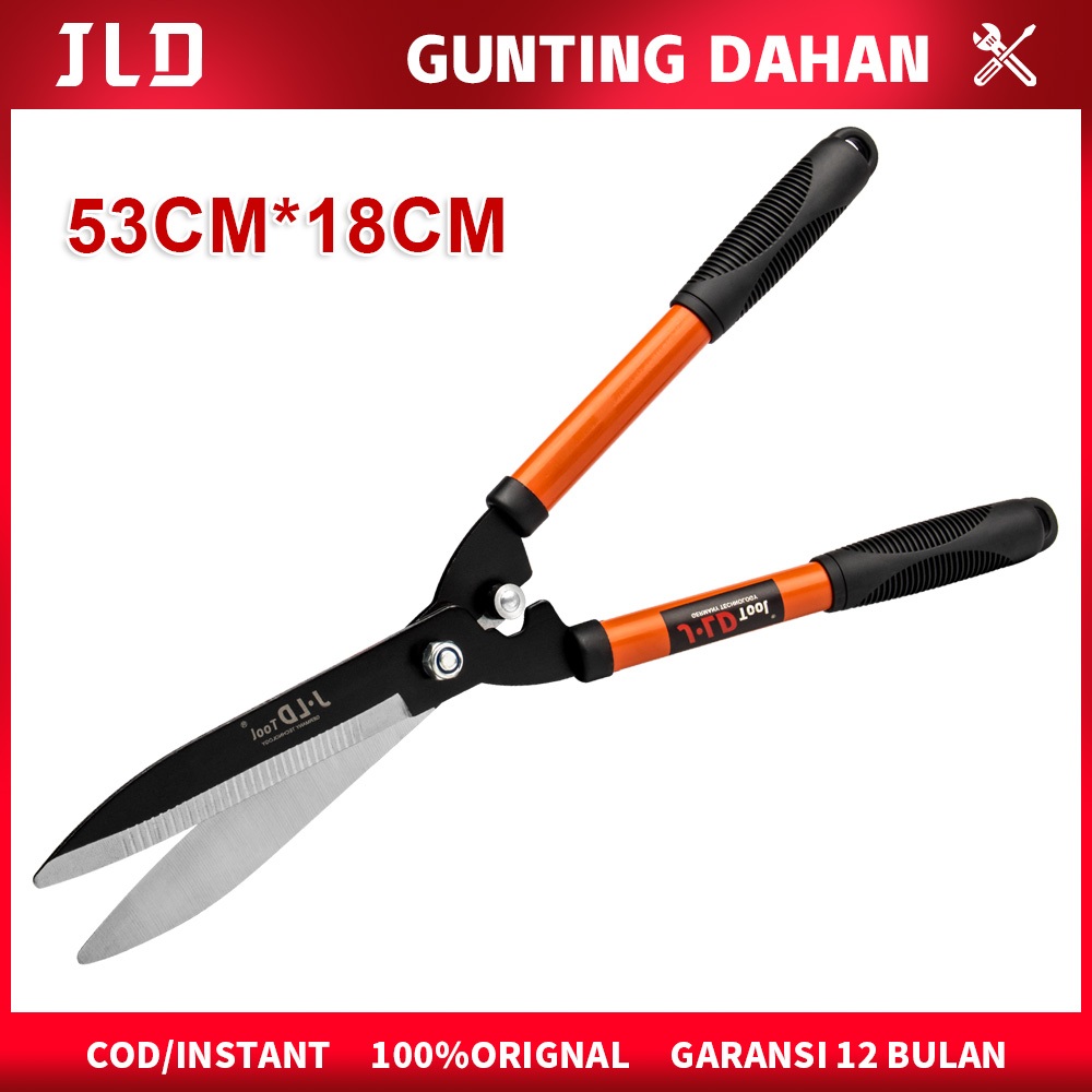 Jual JLD Gunting taman Gardening Hedge Shears Hedge Clippers Gunting Rumput Dahan Pohon Gunting ...
