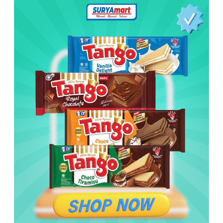Jual Tango Wafer PACK Jumbo - Netto 110gr | Shopee Indonesia