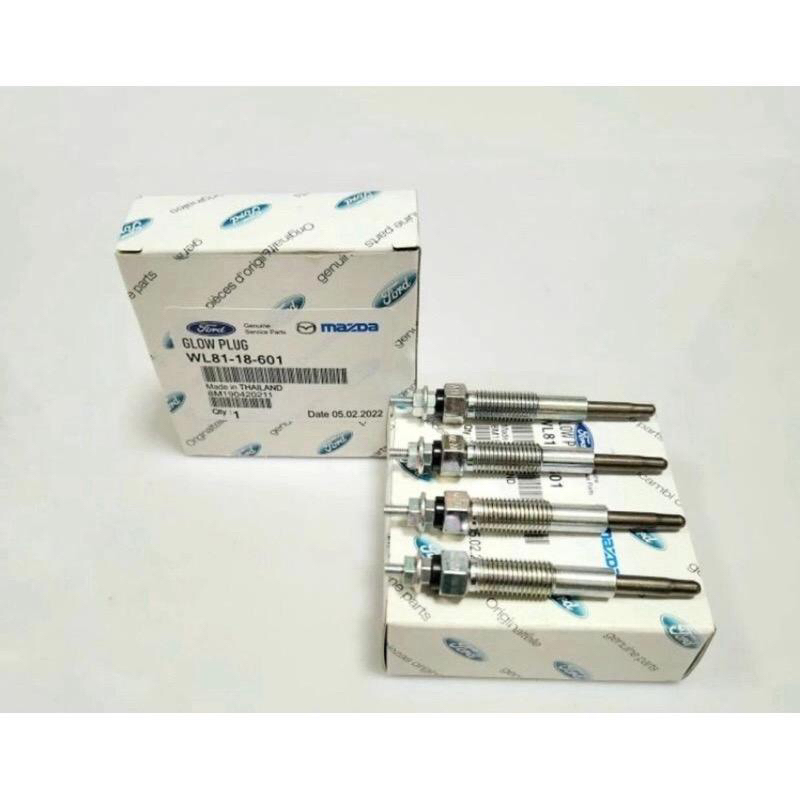 Jual BUSI PEMANAS GLOW PLUG ISI 4PCS FORD RANGER 2.5 BT50 EVEREST ...