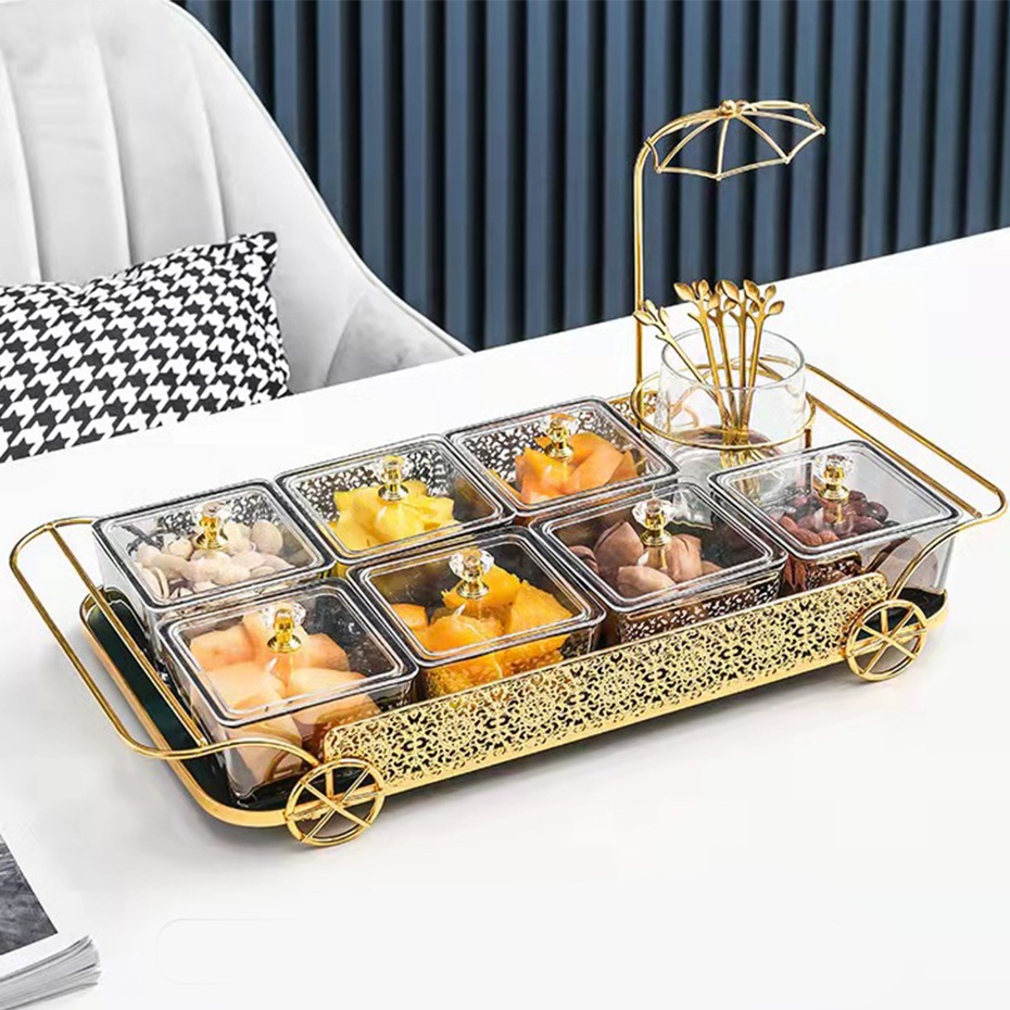 Jual Wadah Permen Snack Tray Saji / Functional Assorted Snack EB Dining ...