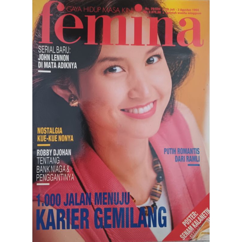 Jual majalah lawas Femina - 8 edisi | Shopee Indonesia