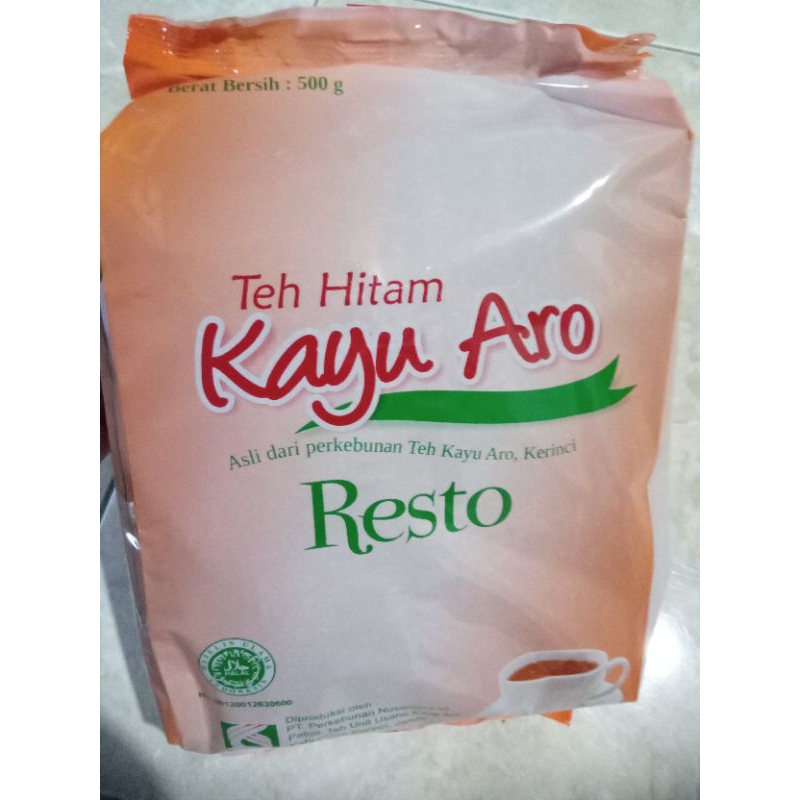 Jual Teh hitam kayu aro resto khas kerinci 500 gram | Shopee Indonesia