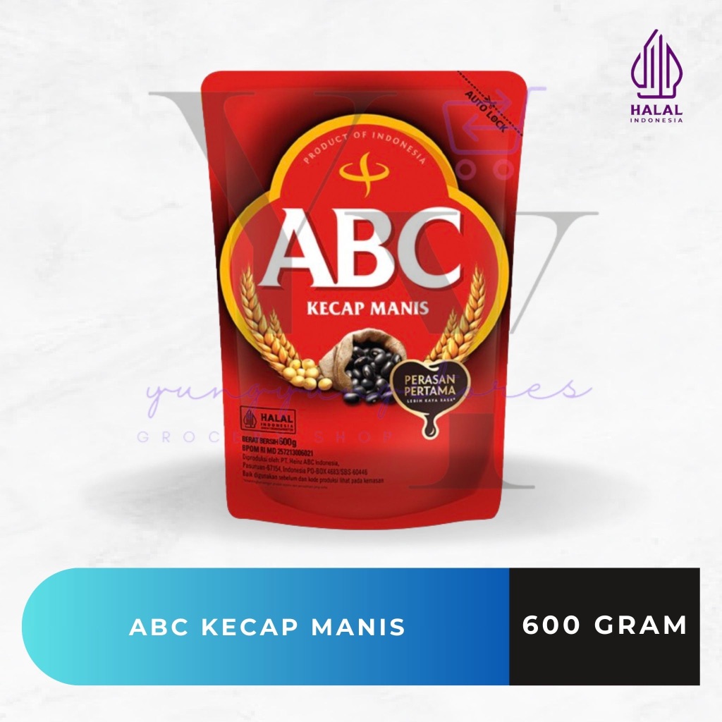 Jual ABC Kecap Manis Refill 600 gram | Shopee Indonesia