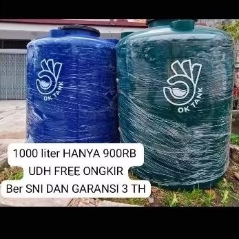 Jual tedmon tangki air tandon 1000 liter | Shopee Indonesia