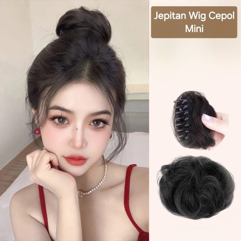 Jual MESSY HAIR BUN CEPOL DENGAN JEPITAN SANGGUL KONDE MINI DEWASA ANAK ...