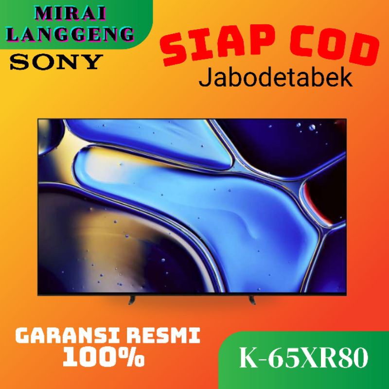 Jual SONY 65XR80 / K-65XR80 BRAVIA 8 OLED TV 65 inch 2024 series ...