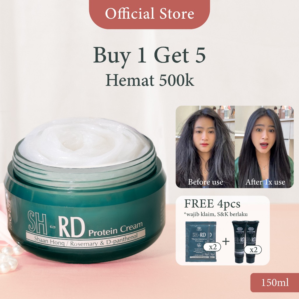 Jual SHRD | Protein Cream 150ML | Vitamin Rambut | Moisturizer ...